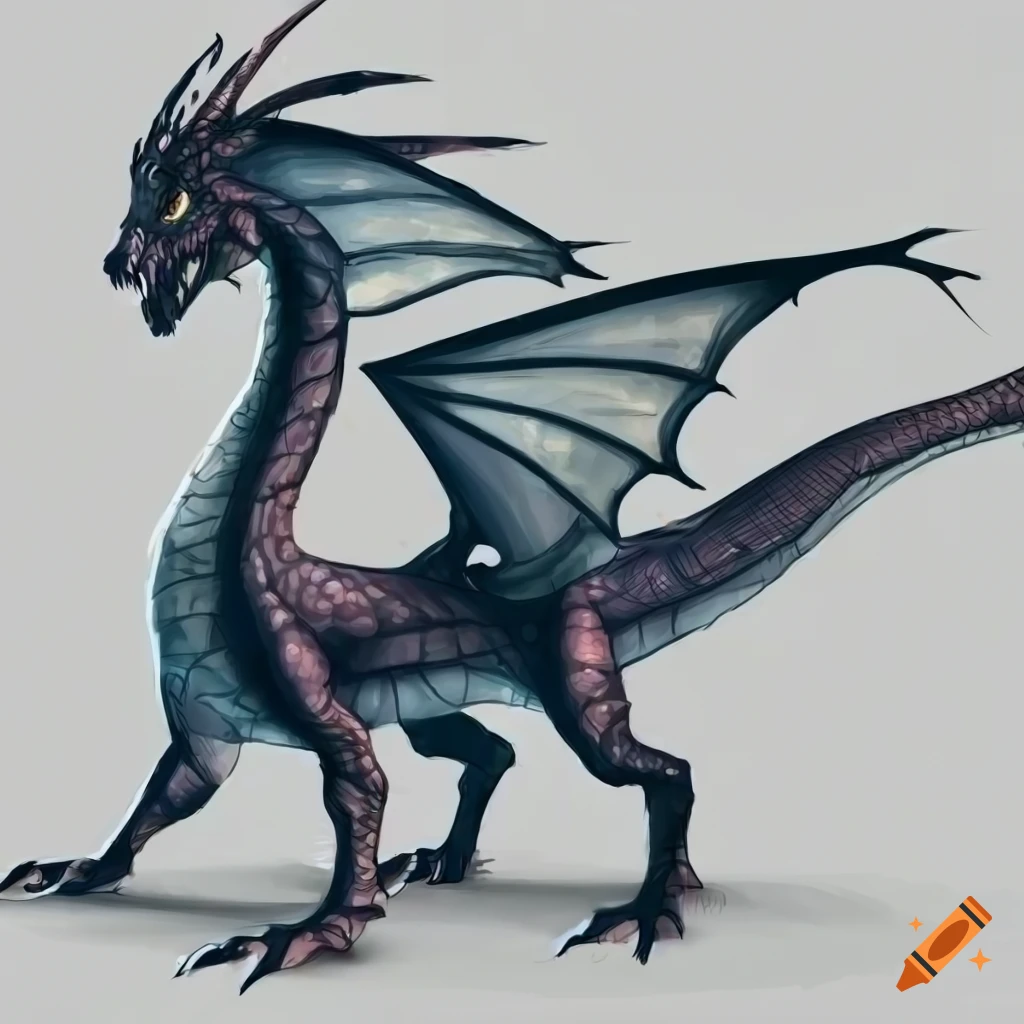 Dragon bones on Craiyon