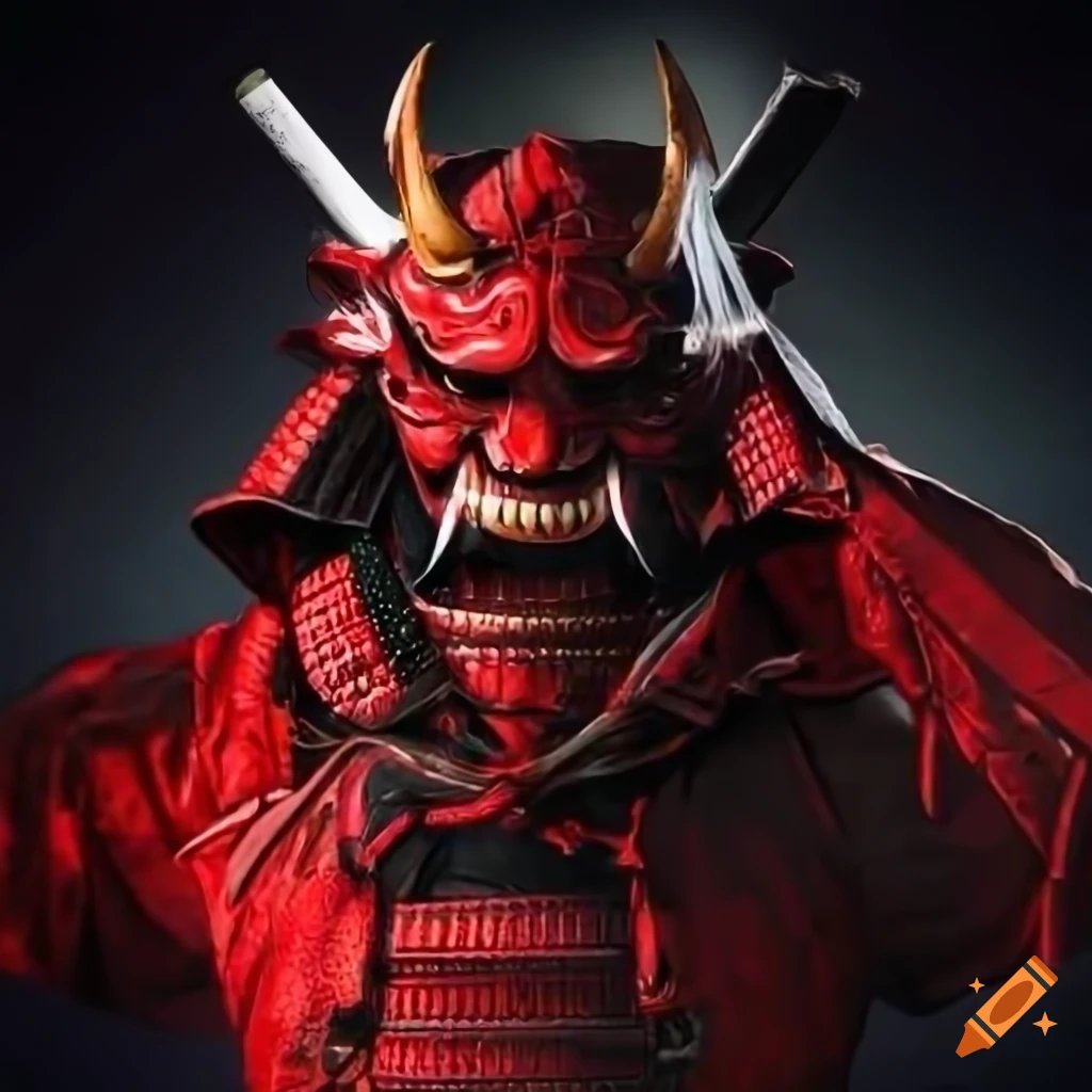 Japanese daruma doll in a serene setting on Craiyon