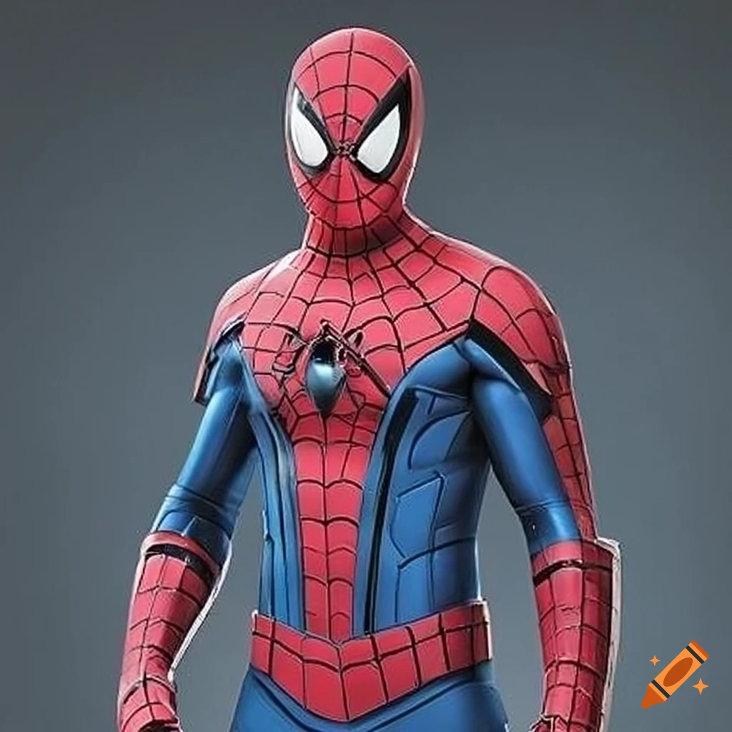 Spider-man spider armor mk1 in classic colors
