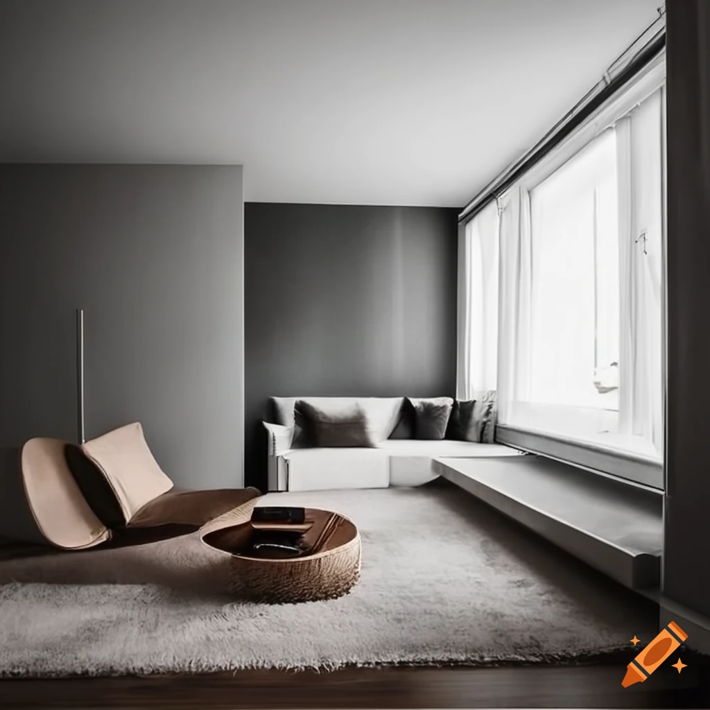 Minimalistic living room design