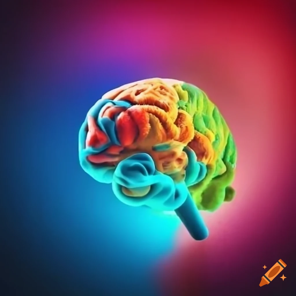 Adhd Text On Colorful Background