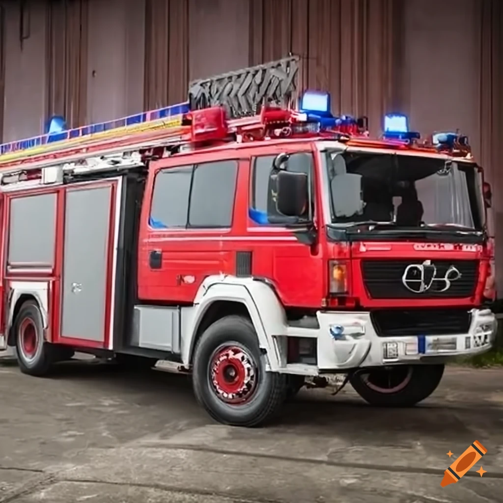 Toyota dyna truck converted into a firefighting truck showing front ... Toyota dyna truck converted into a firefighting truck showing front ...