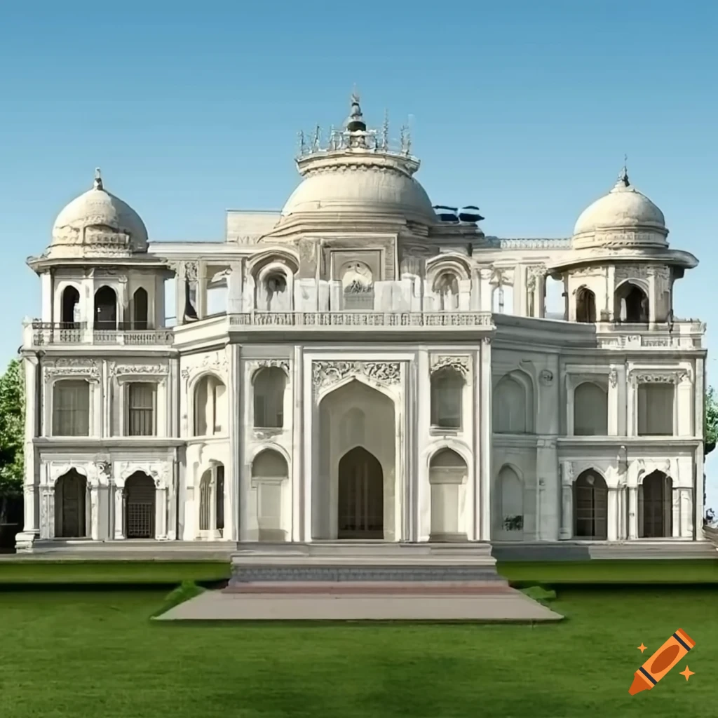 Mughal mahal white house whitemarsh lynnewood architectural style full ...