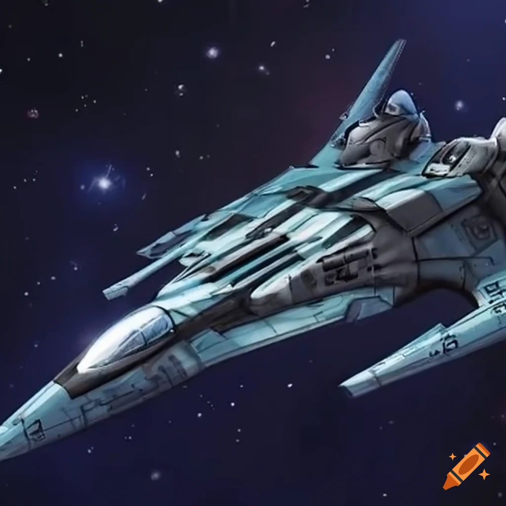 Book cover of a jedi starfighter on Craiyon