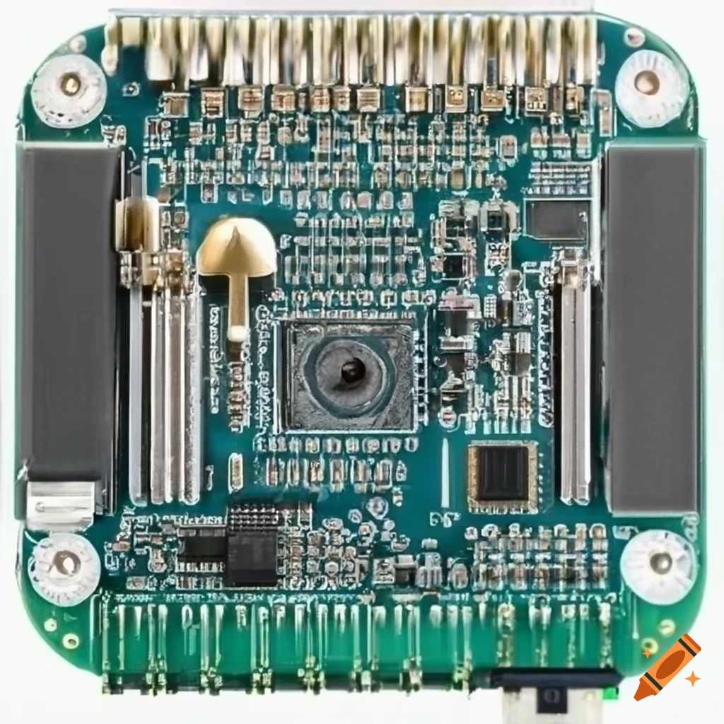 Printed circuit board with metallic mushroom