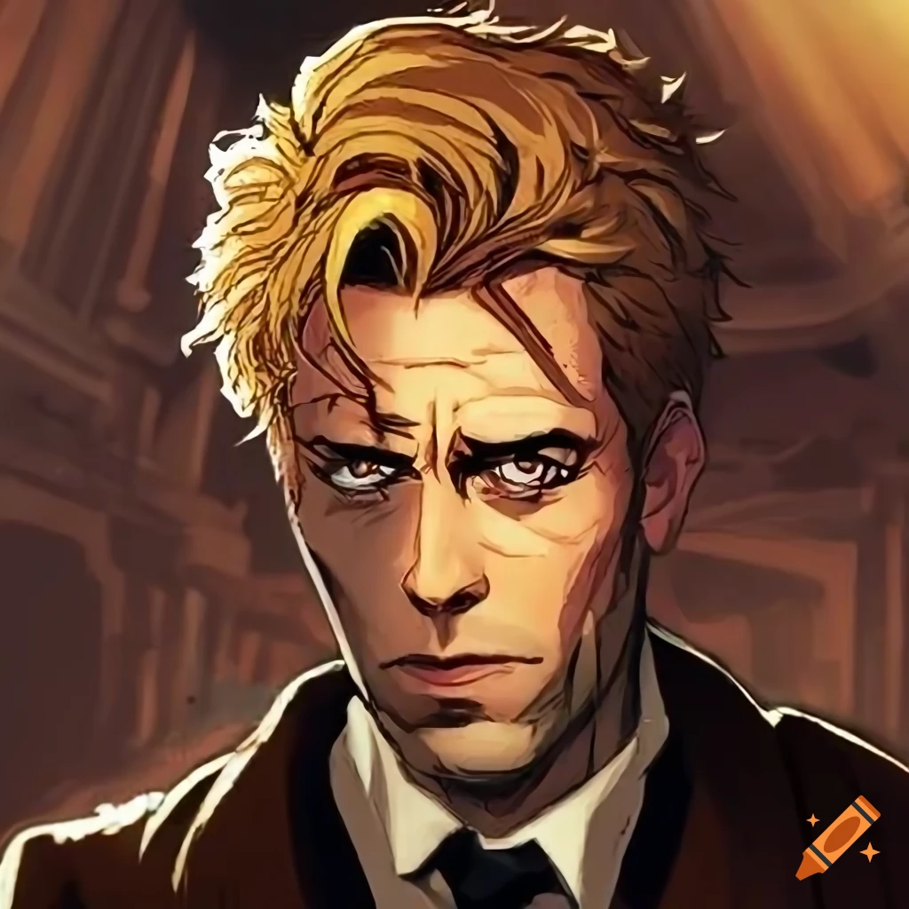 Illustration of john constantine