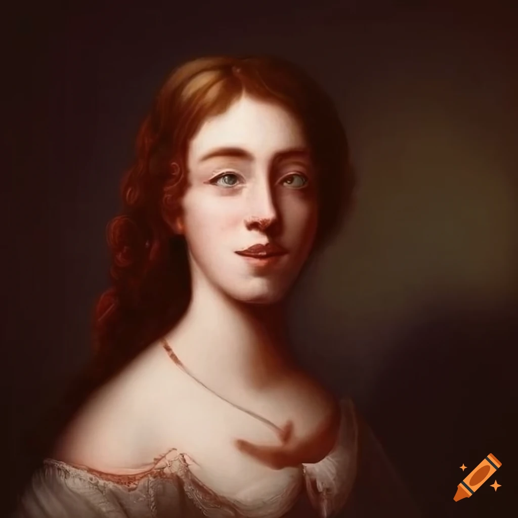 Digital portrait of chloris creator and 2thanks on Craiyon