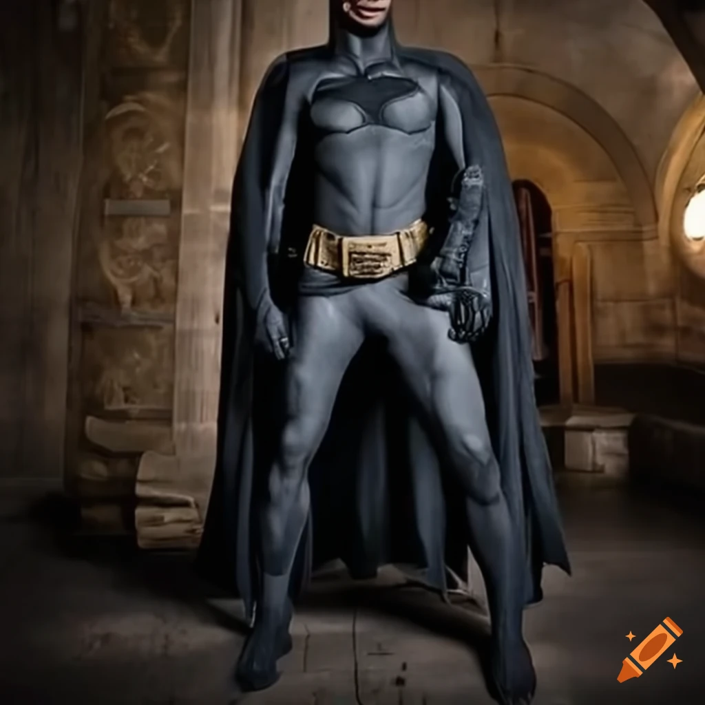 Harry potter dressed as batman