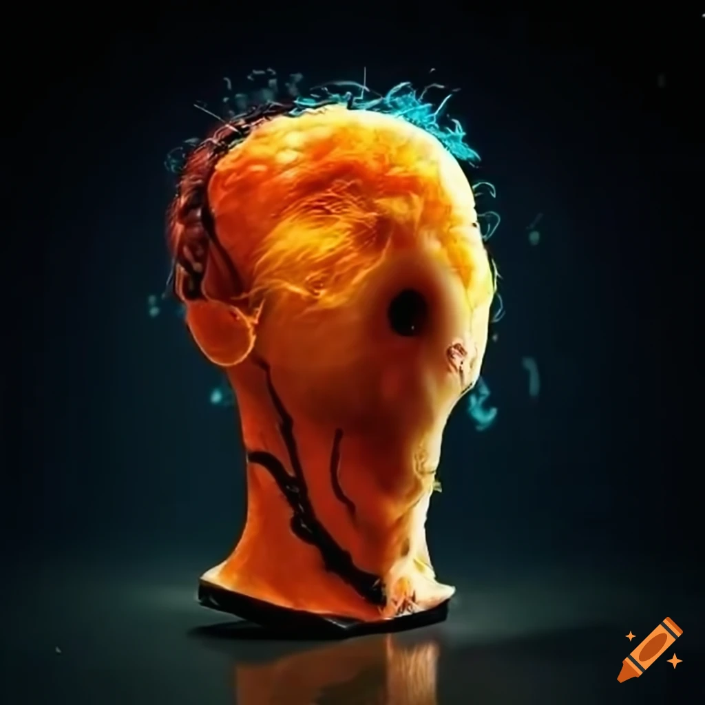 Abstract nuclear artwork in high resolution on Craiyon