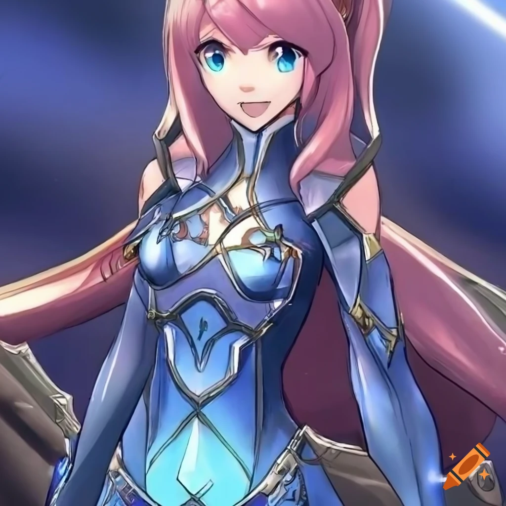Character design of a waifu from xenoblade chronicles