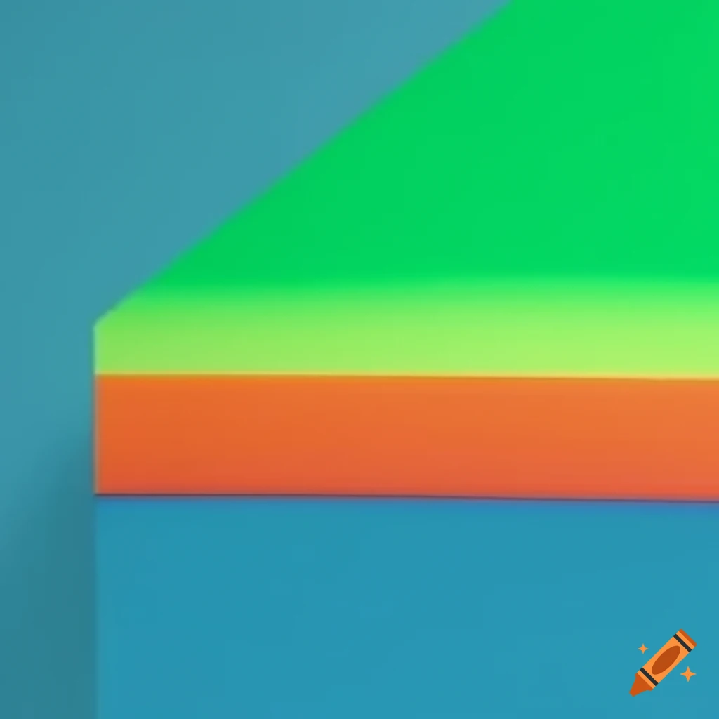 Hard-edge painting with three colors on Craiyon