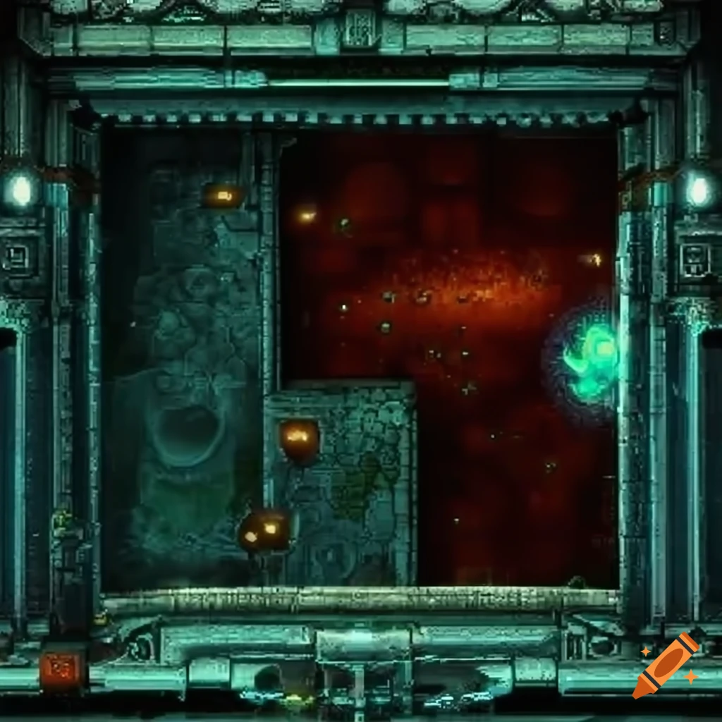 2d game layout map with rocks on Craiyon