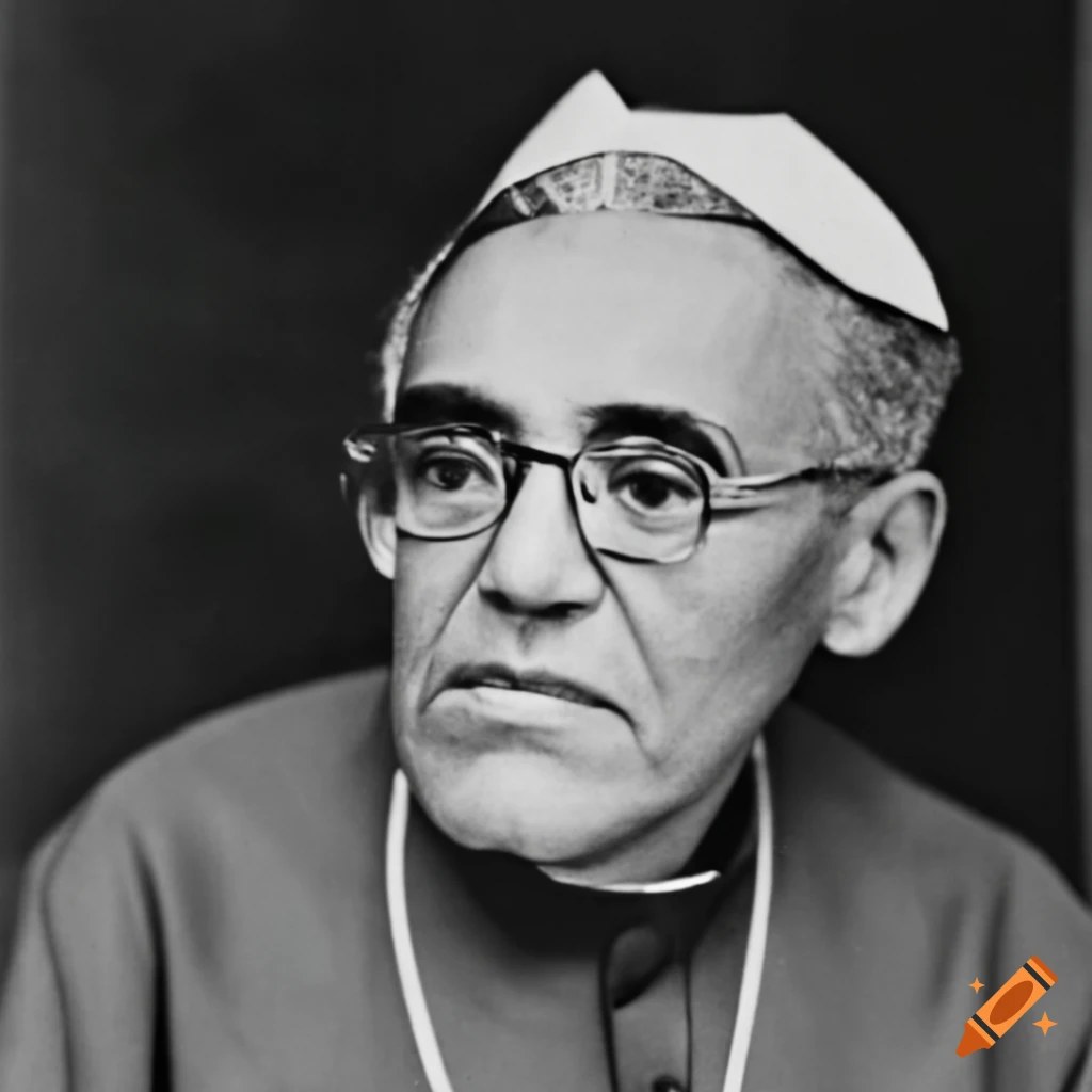 Óscar romero, bishop of el salvador 1980 on Craiyon
