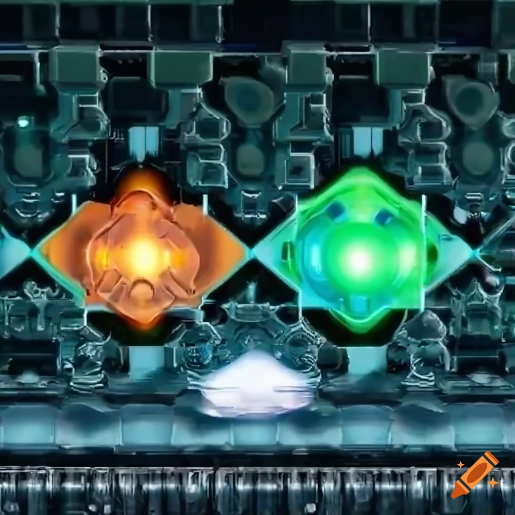 Realistic 2d pipe tiles from metroid dread on Craiyon