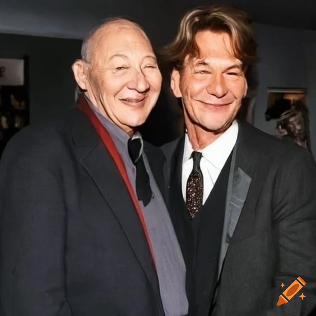 Paul reubens and patrick swayze celebrating love