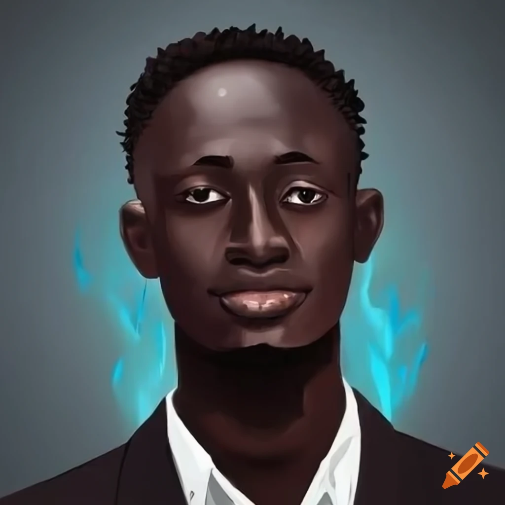 Portrait of Adisu Mamo on Craiyon