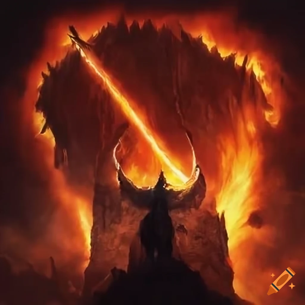 Image of the megalith of evil fire