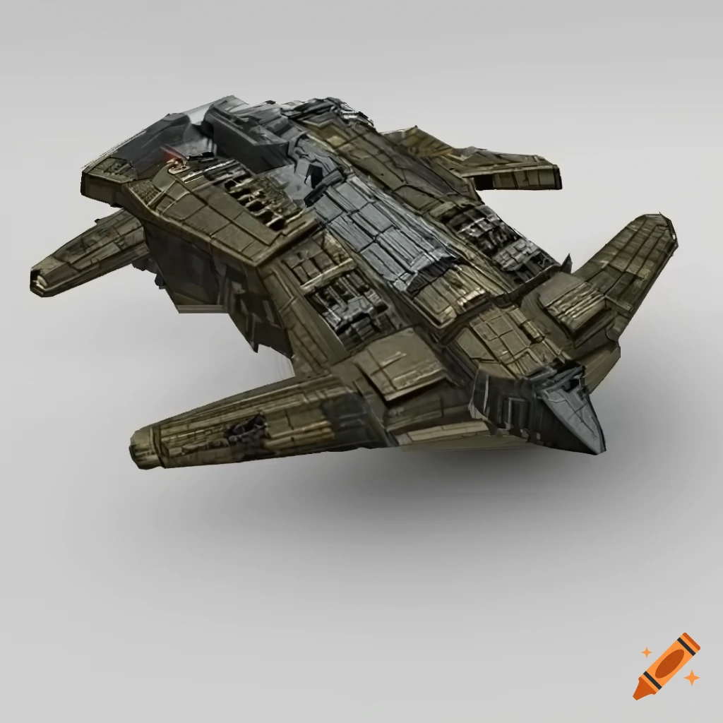 Detailed blueprint of a light mech on Craiyon