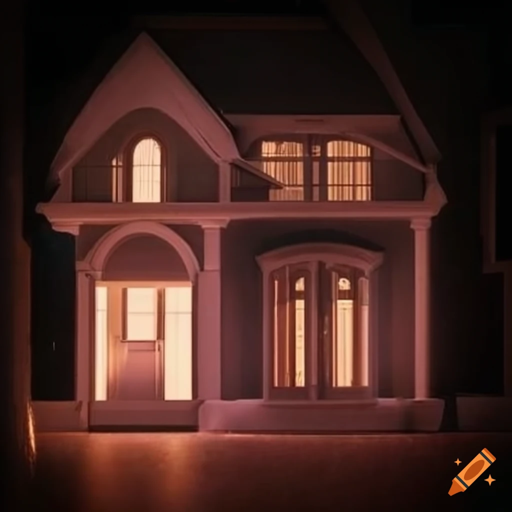 Anime style house on Craiyon