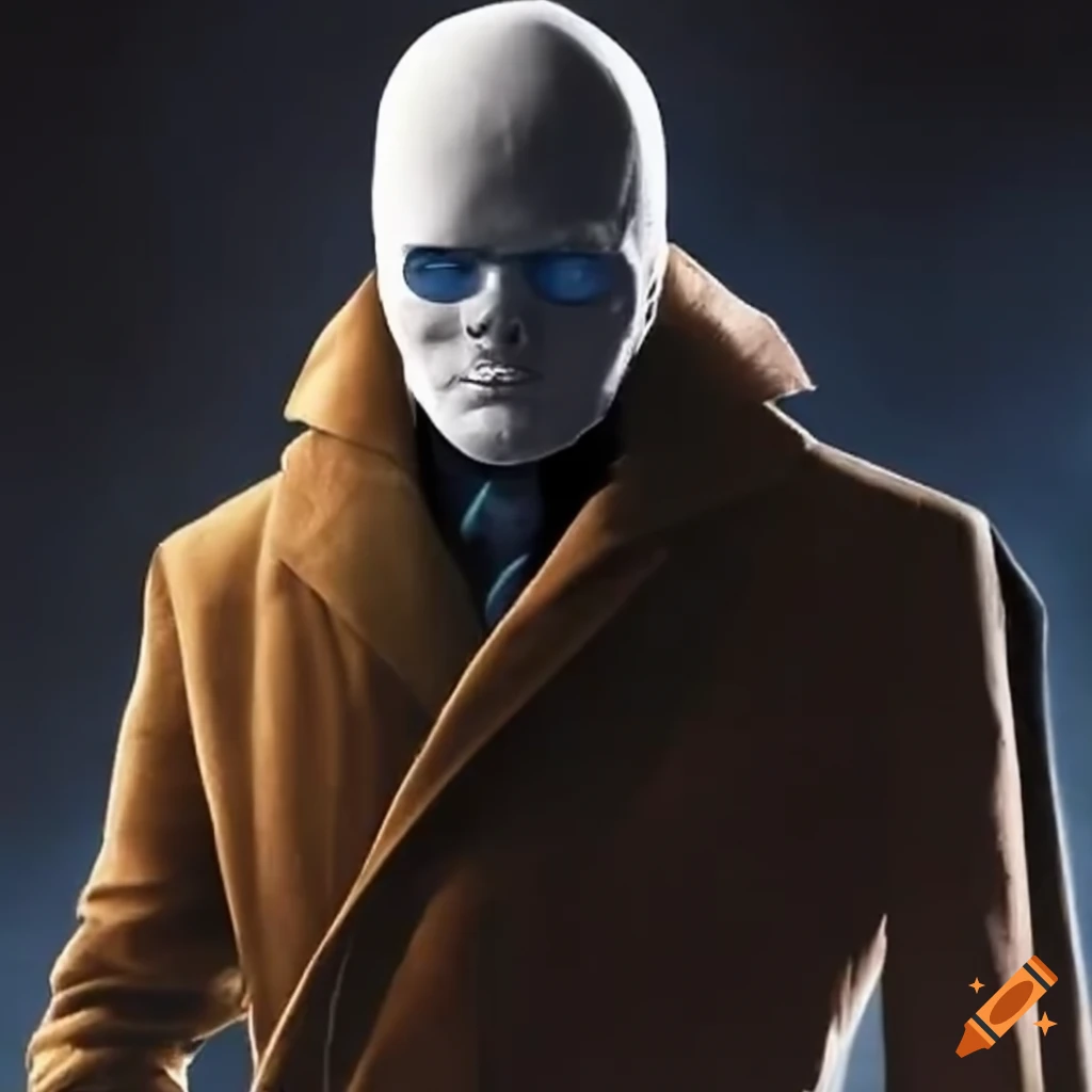 Classic version of the invisible man on Craiyon