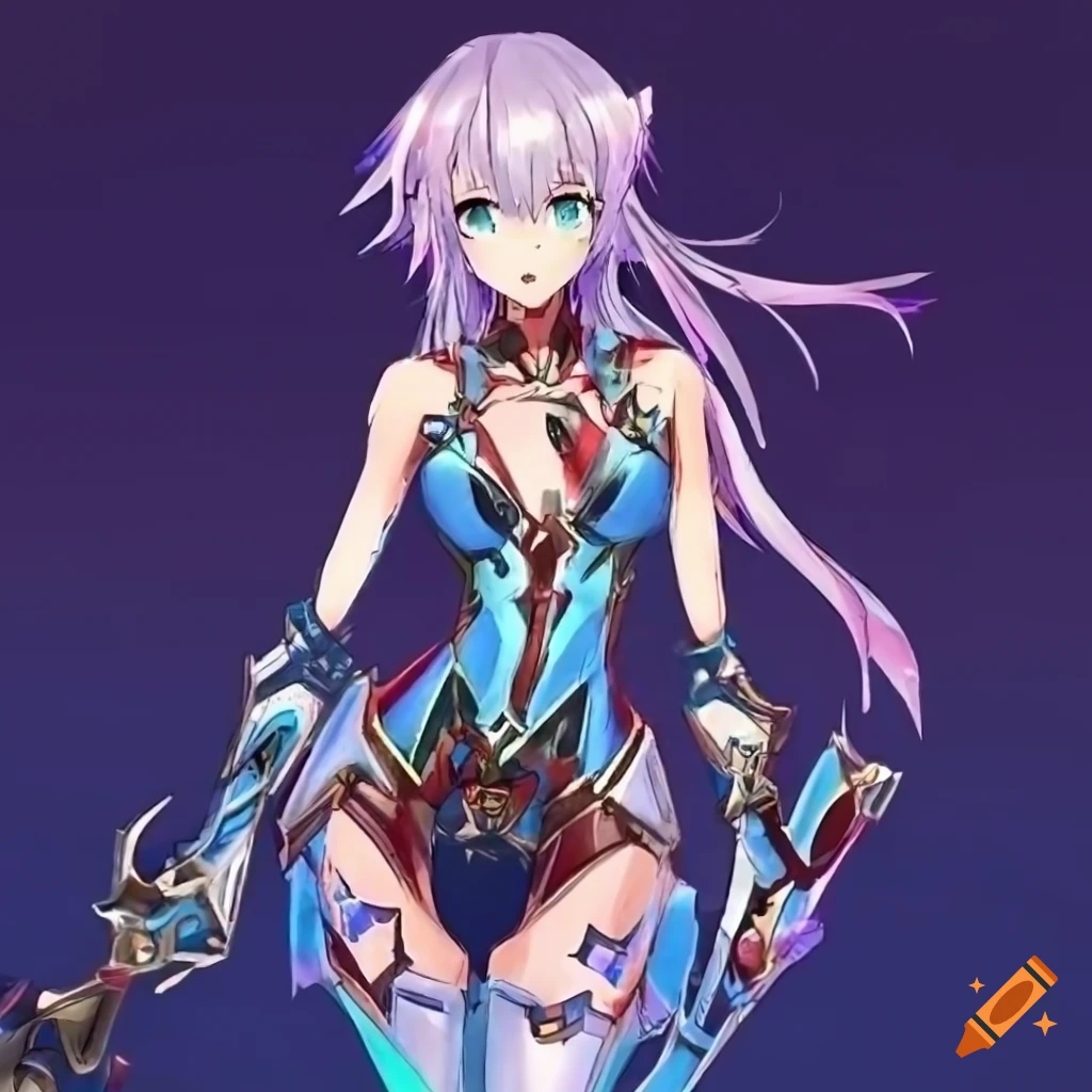 Character Design Of A Waifu From Xenoblade Chronicles