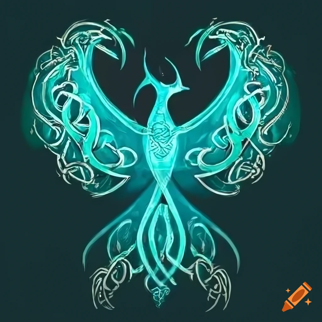 Celtic Phoenix Drawings