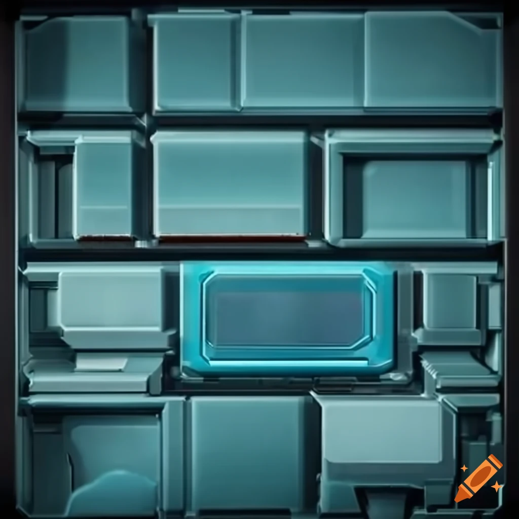 High-resolution tiles for Metroid Dread game on Craiyon