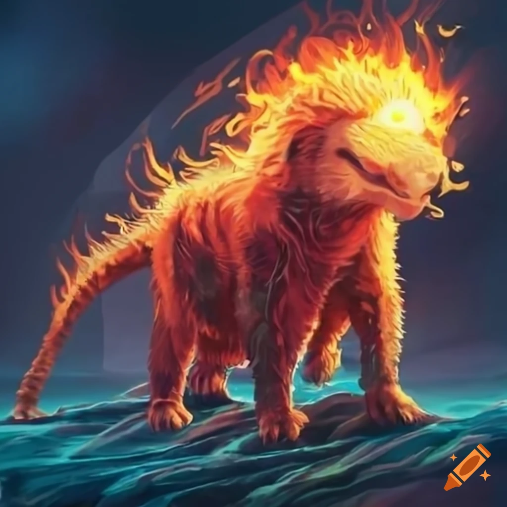 Fantasy animal on Craiyon