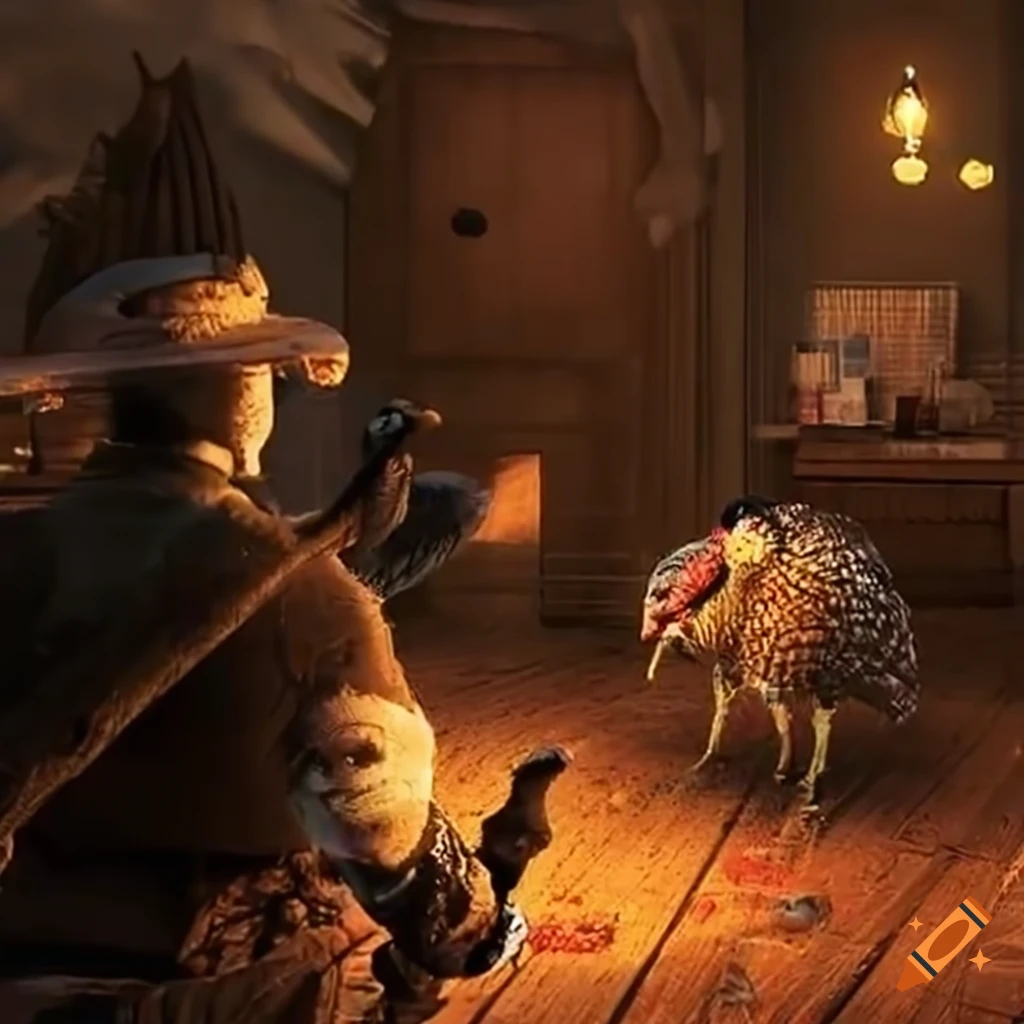 Exciting thanksgiving turkey shooting game