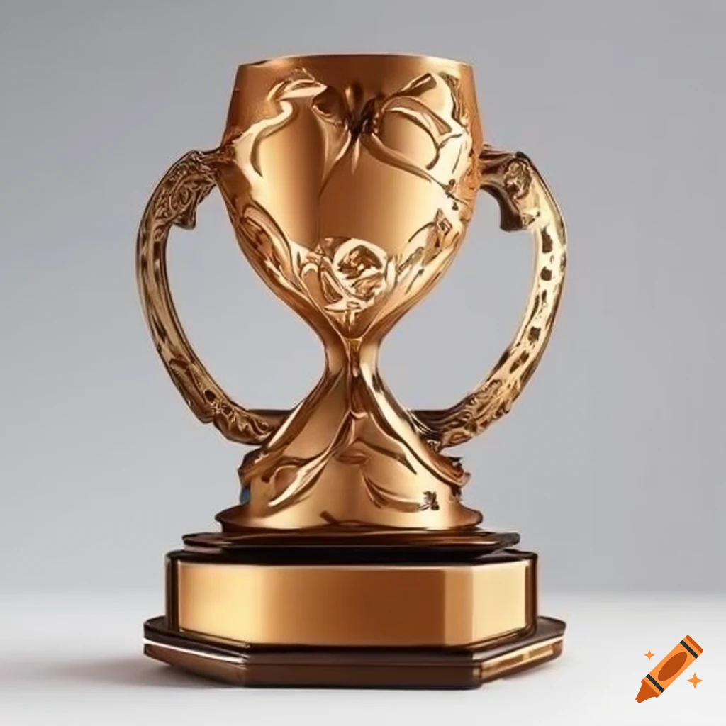 Trophy with fp awards 2023 engraving on Craiyon