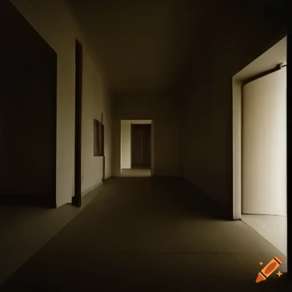 Low quality liminal space on Craiyon