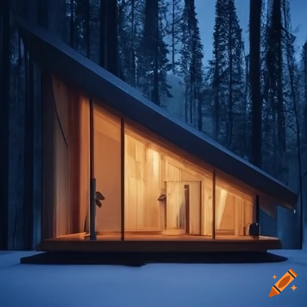 Minimalist cabin architecture