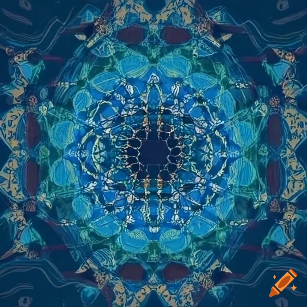 Geometric Pattern With Sequential Shapes