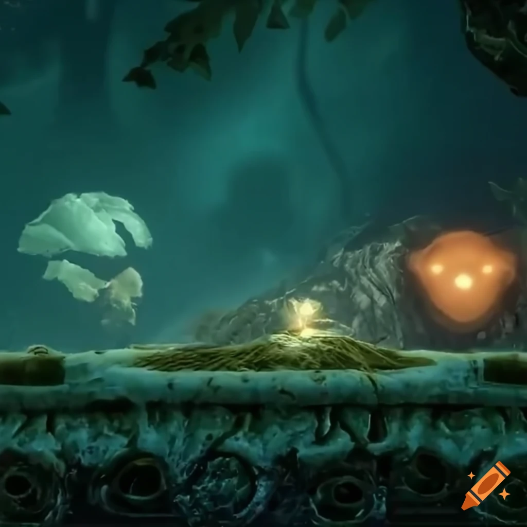 High resolution realistic 2d game screen of metroid dread