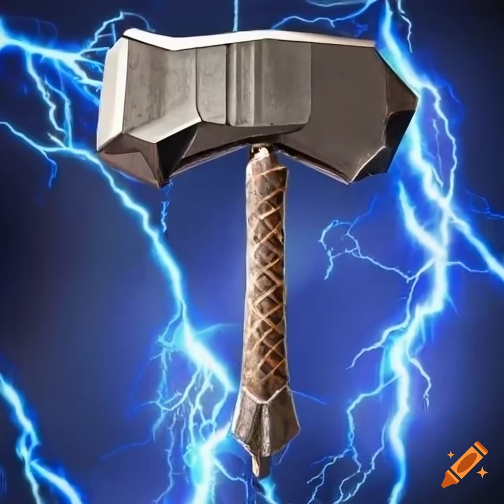 Thor Hammer Lightning