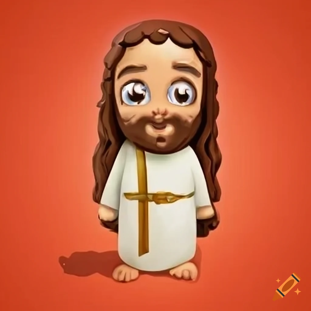 Jesus christ mii on Craiyon