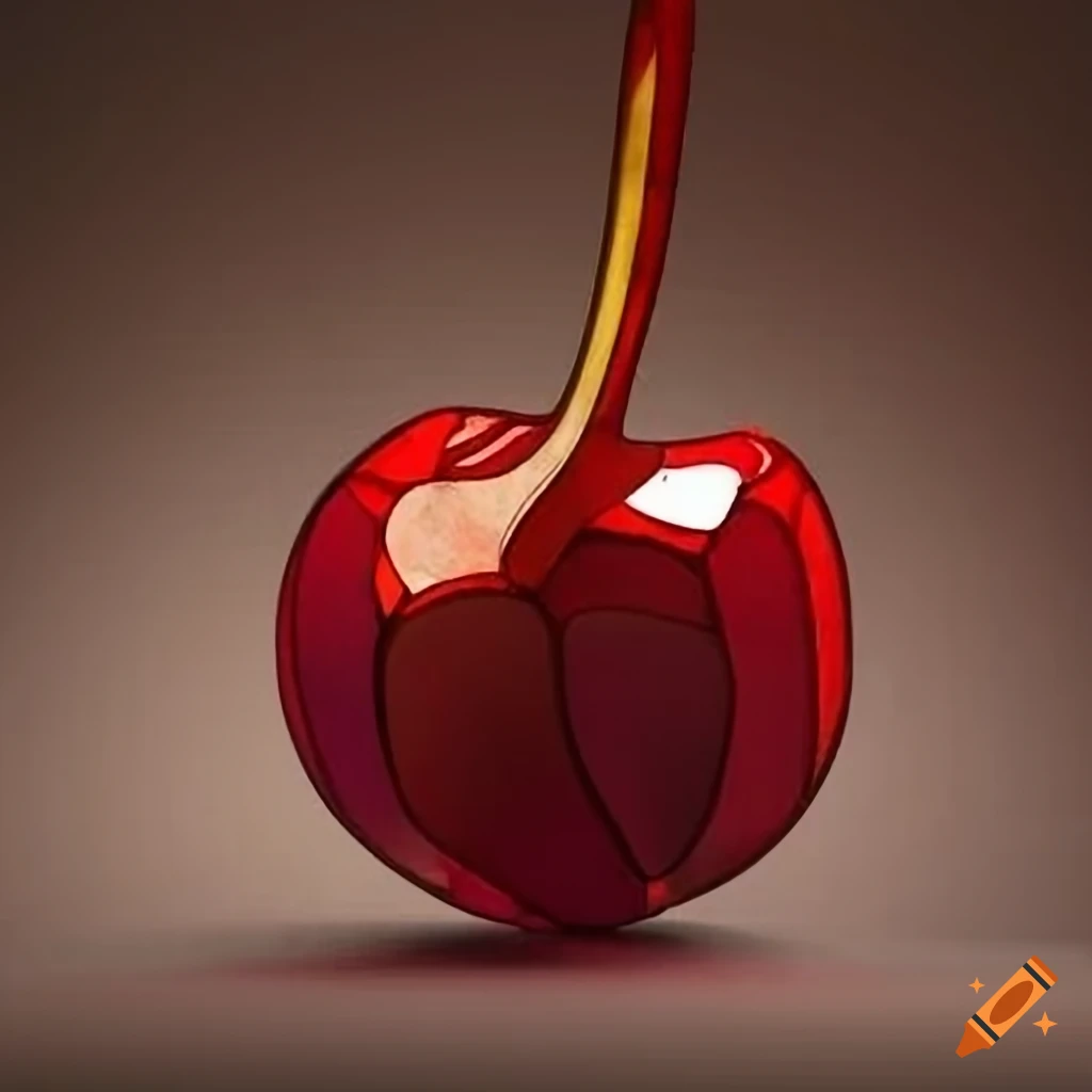 Cherry fruit on Craiyon