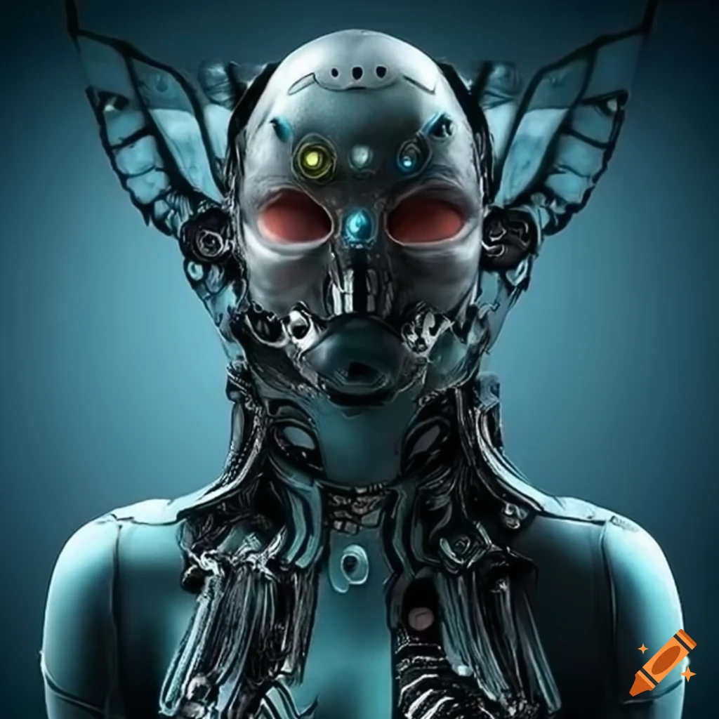 Cyborg futuristic concept on Craiyon
