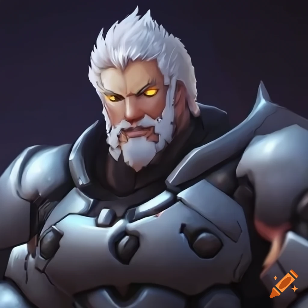 Image of reinhardt from overwatch on Craiyon