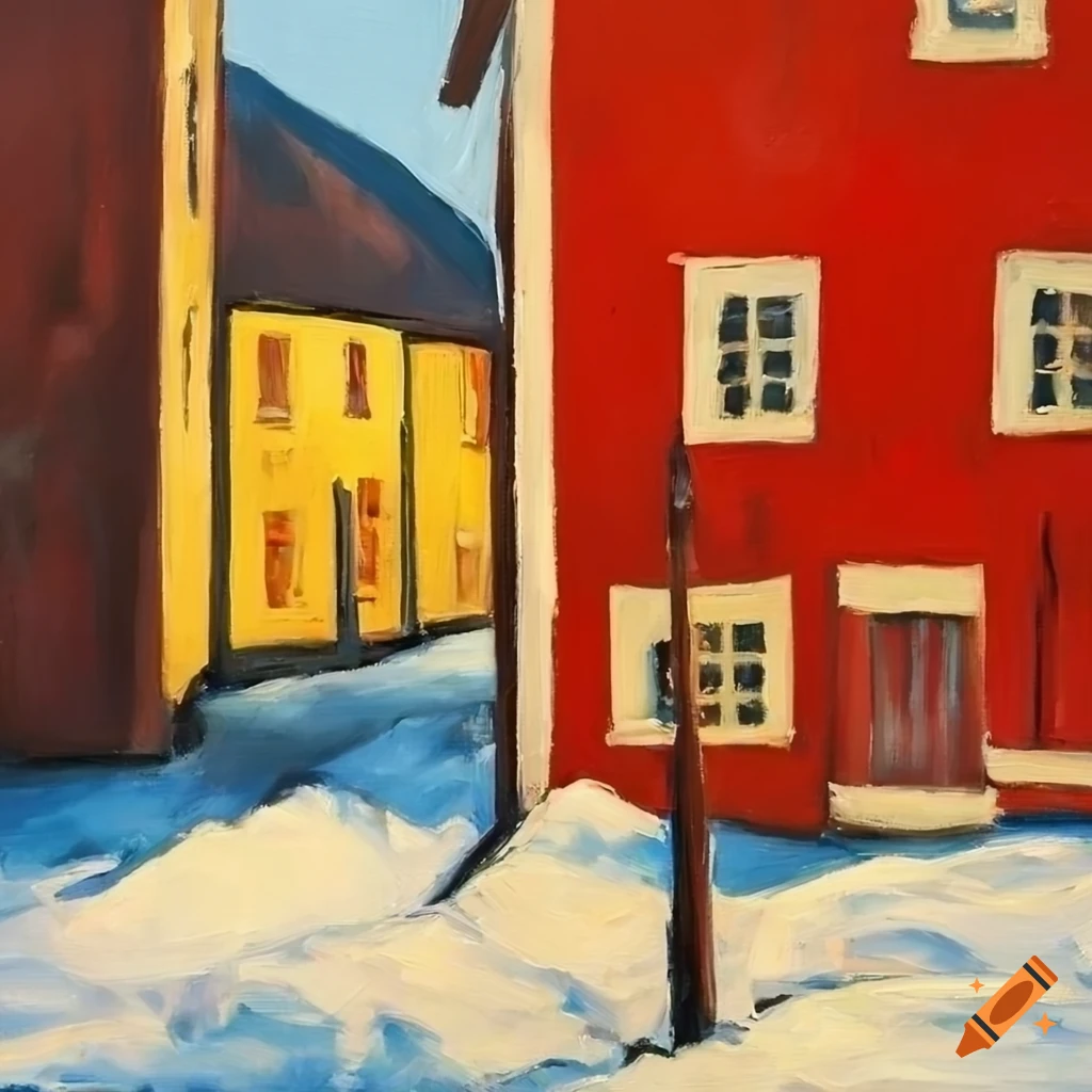 Vibrant Oil Painting Of A Winter Village In Modigliani Style On Craiyon vibrant-oil-painting-of-a-winter-village-in-modigliani-style-on-craiyon