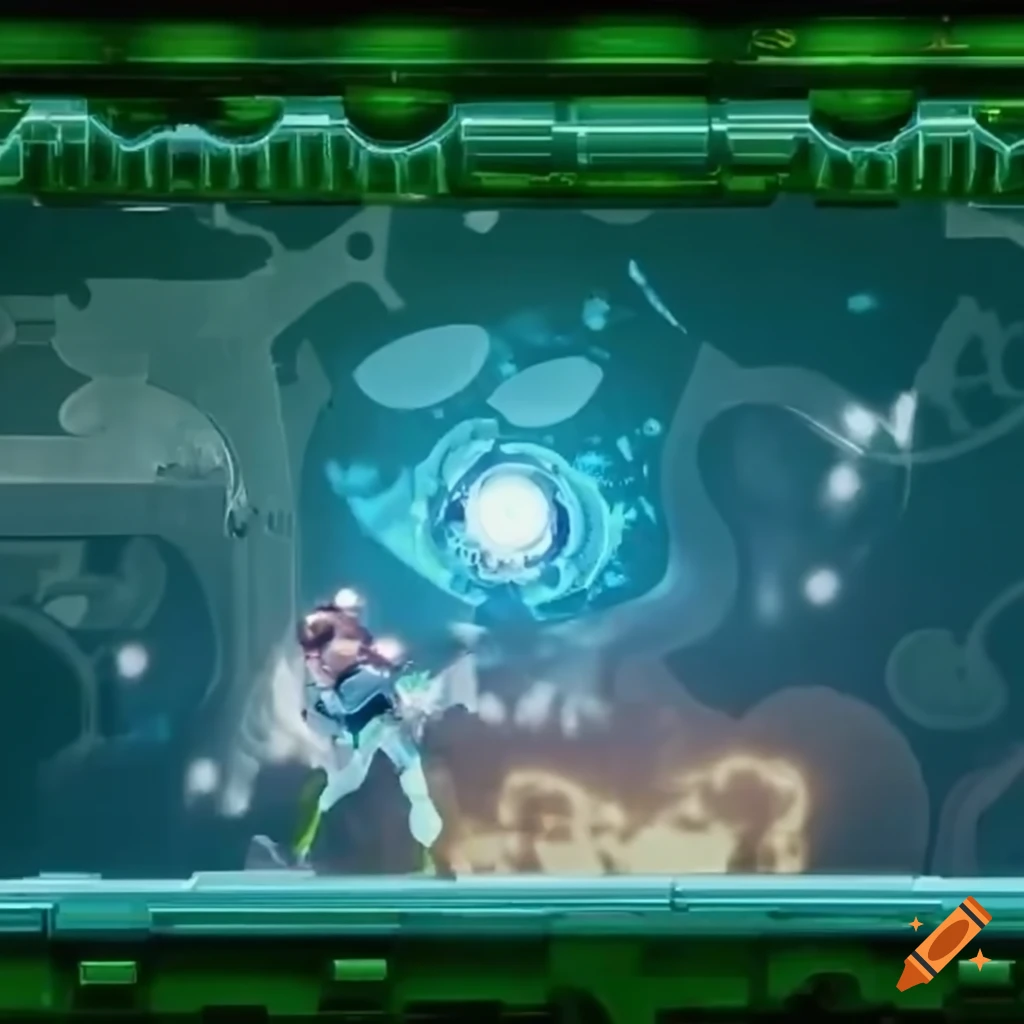 High resolution realistic tiles from Metroid Dread game on Craiyon