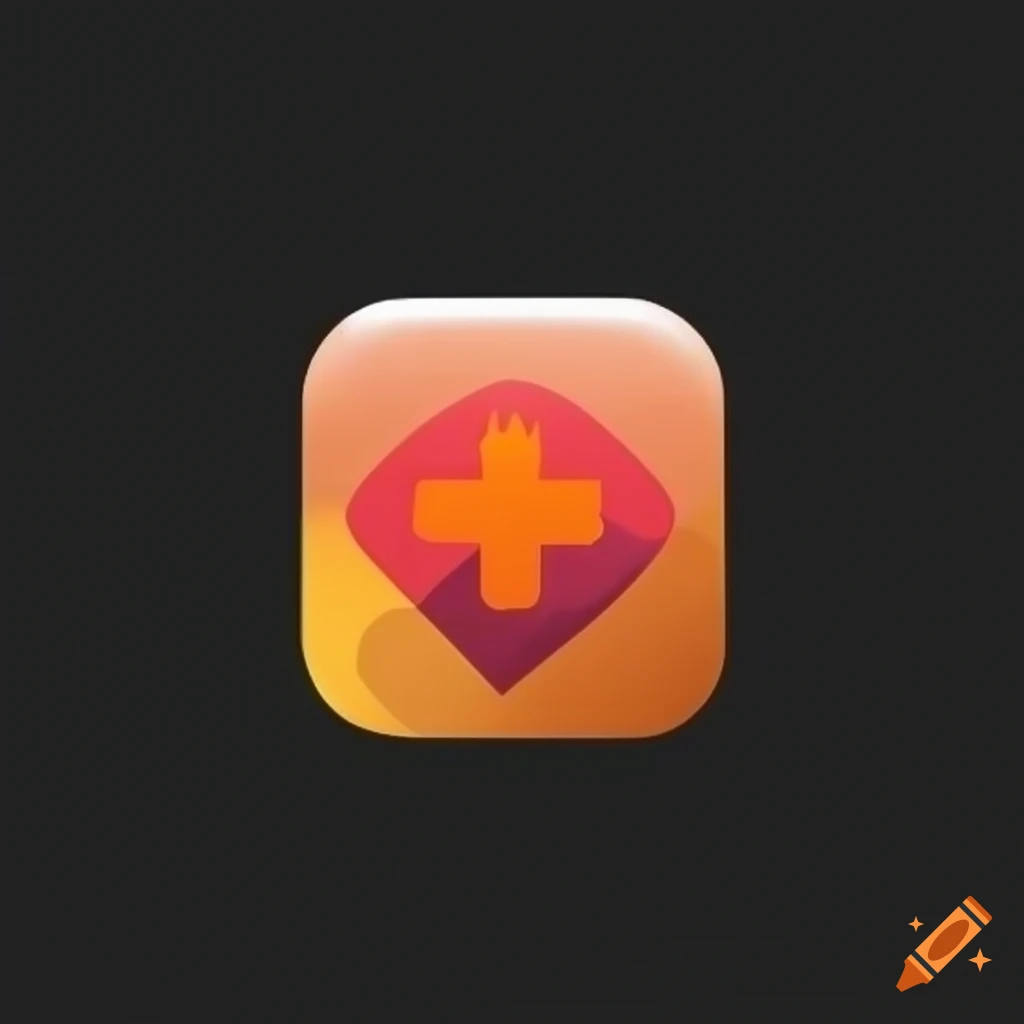 Small health icon for video game ui on Craiyon