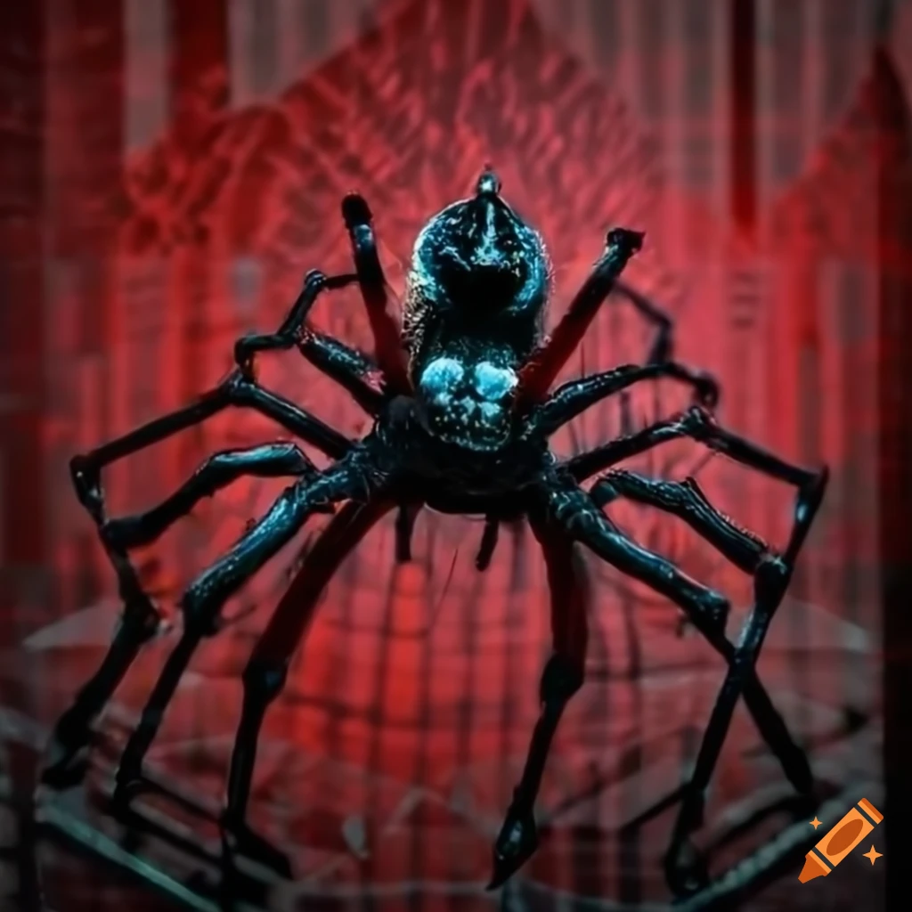 Spider jewelry on Craiyon