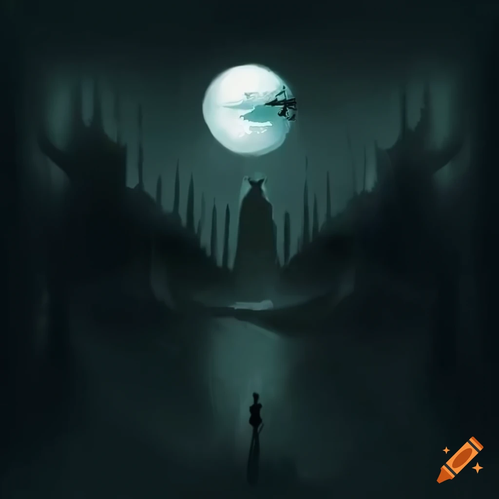 Dark world concept art on Craiyon