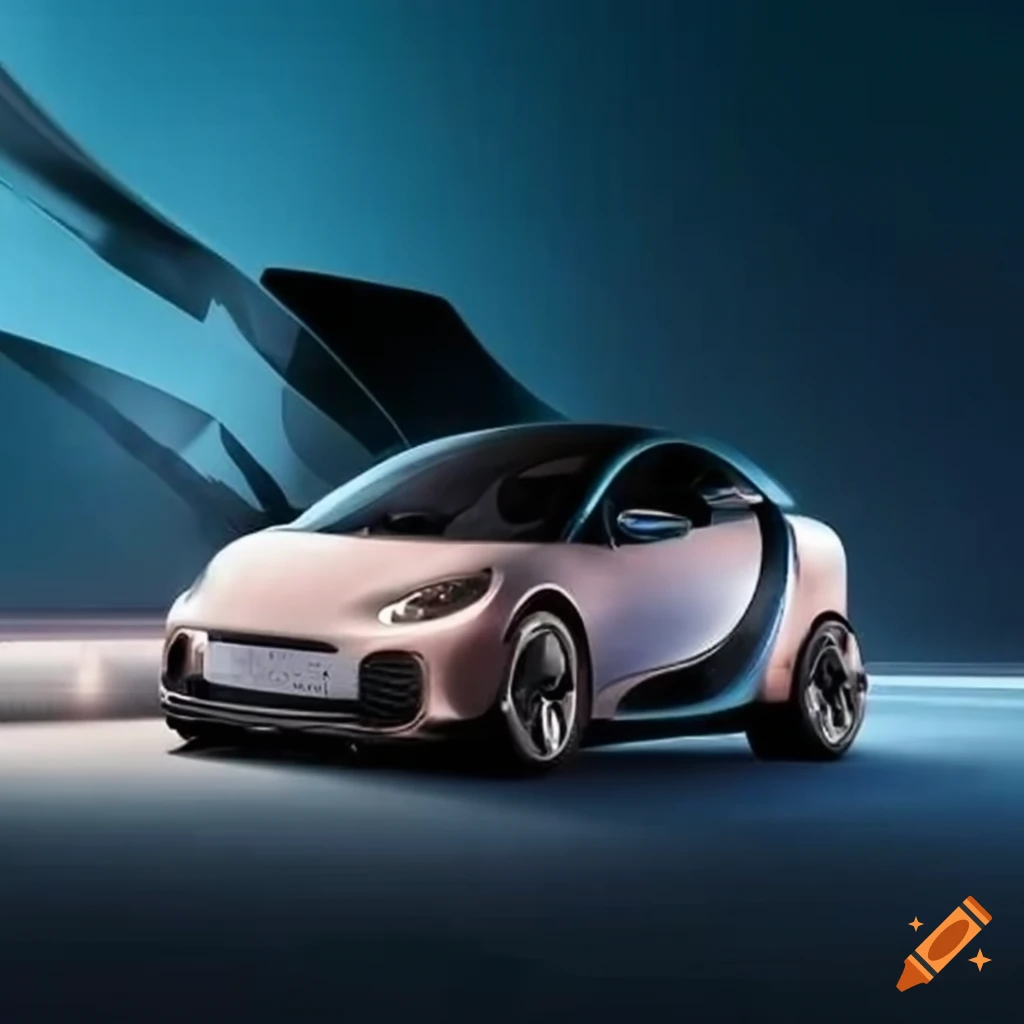 Canada goose driving a white car on Craiyon