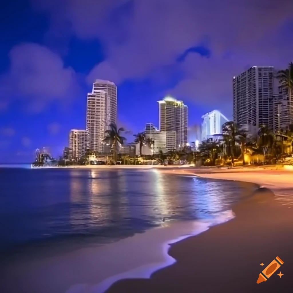 Fort Lauderdale Beach Night