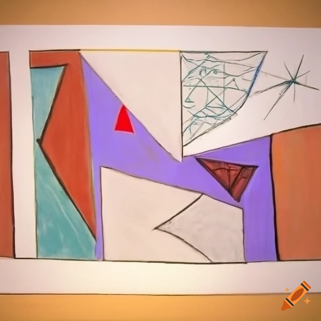 Special-shaped spatial structure artwork by Pablo Picasso and David ...