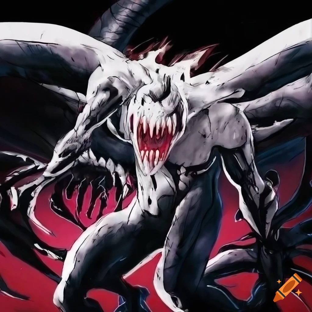Mysterious and powerful devil trigger artwork