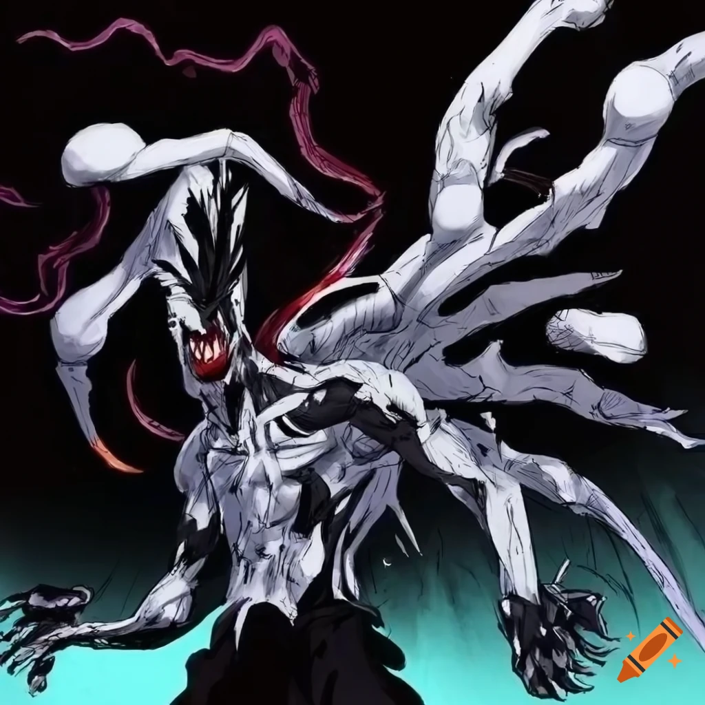 Dynamic illustration of a powerful devil trigger klyntar symbiote on ...