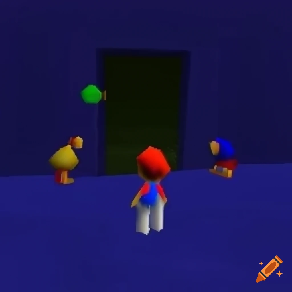 Liminal spaces in mario 64